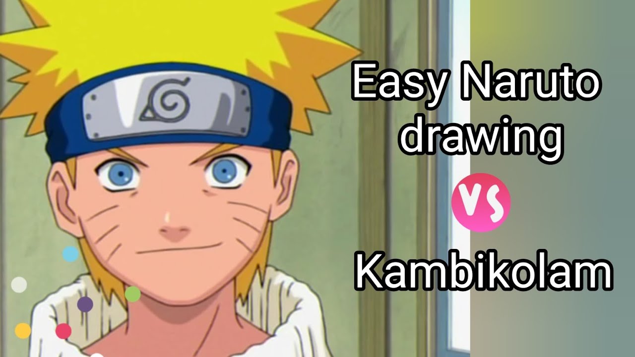 Easy Naruto And Easy Kambikolam drawing on ipad || Digital art ...