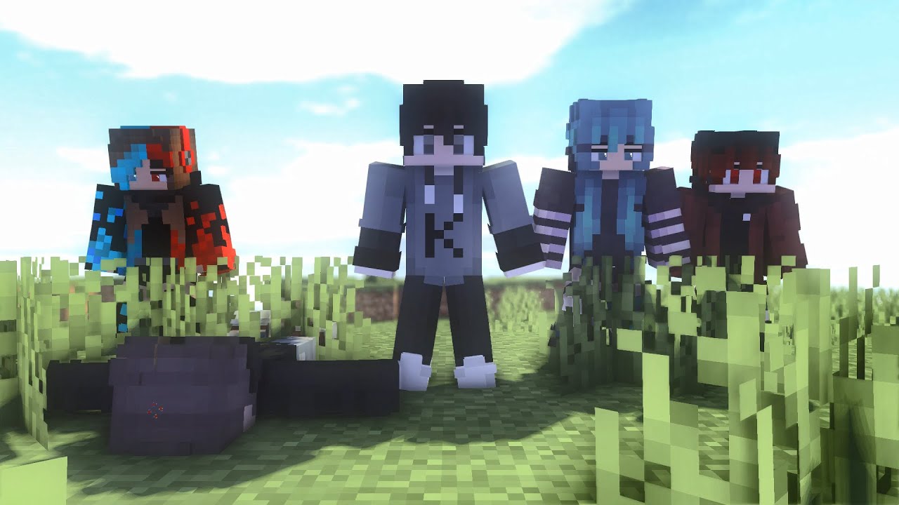 Intro [Team Part 1, 2] Minecraft animation [Mine-Imator] - YouTube