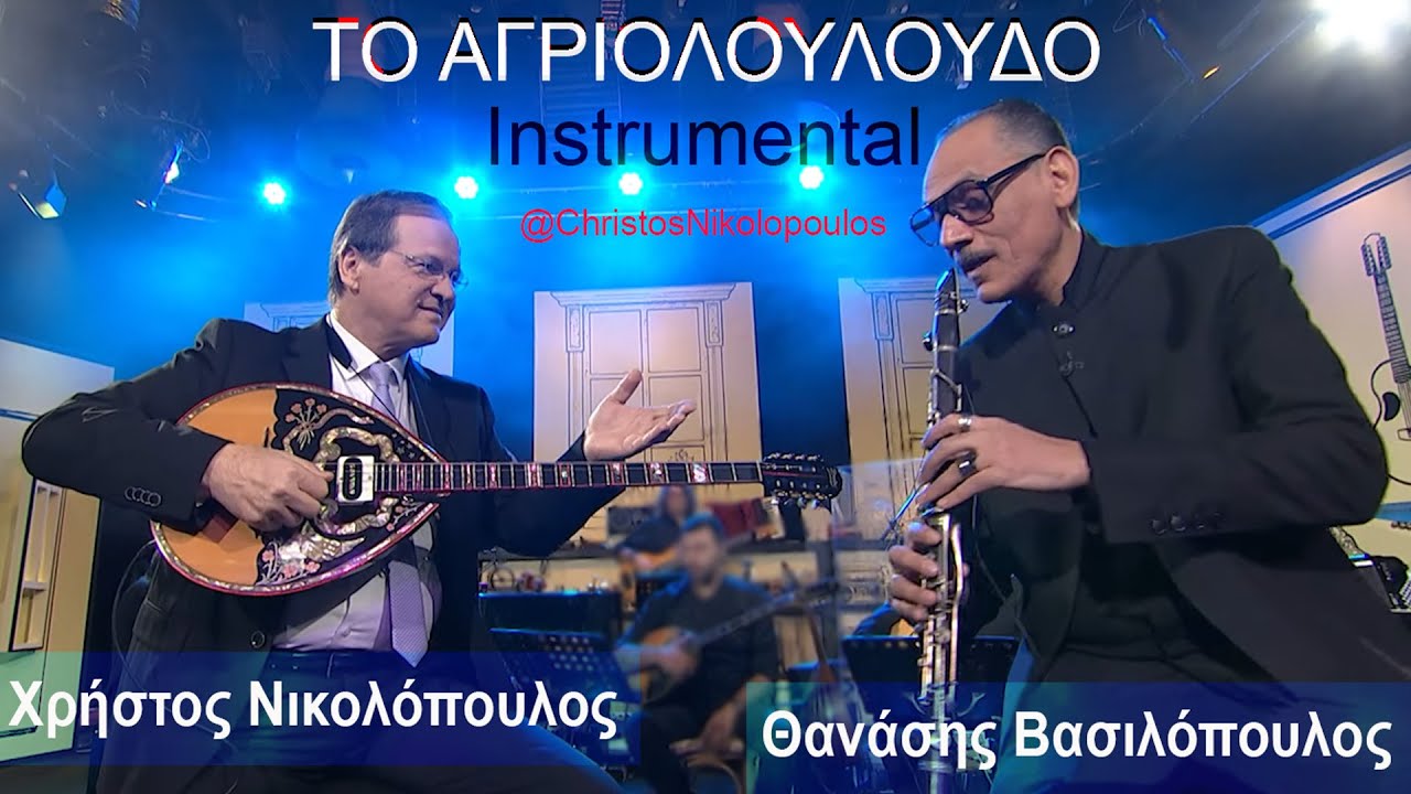 Αγριολούλουδο | Instrumental | Χρήστος Νικολόπουλος | Θανάσης ...