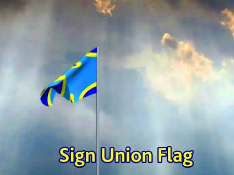 Sign Union Flag animated - YouTube
