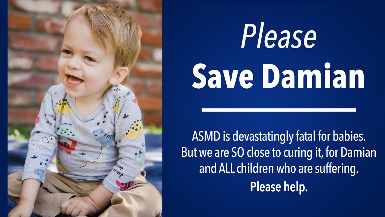 Please #SaveDamian | Fighting terminal ASMD - YouTube