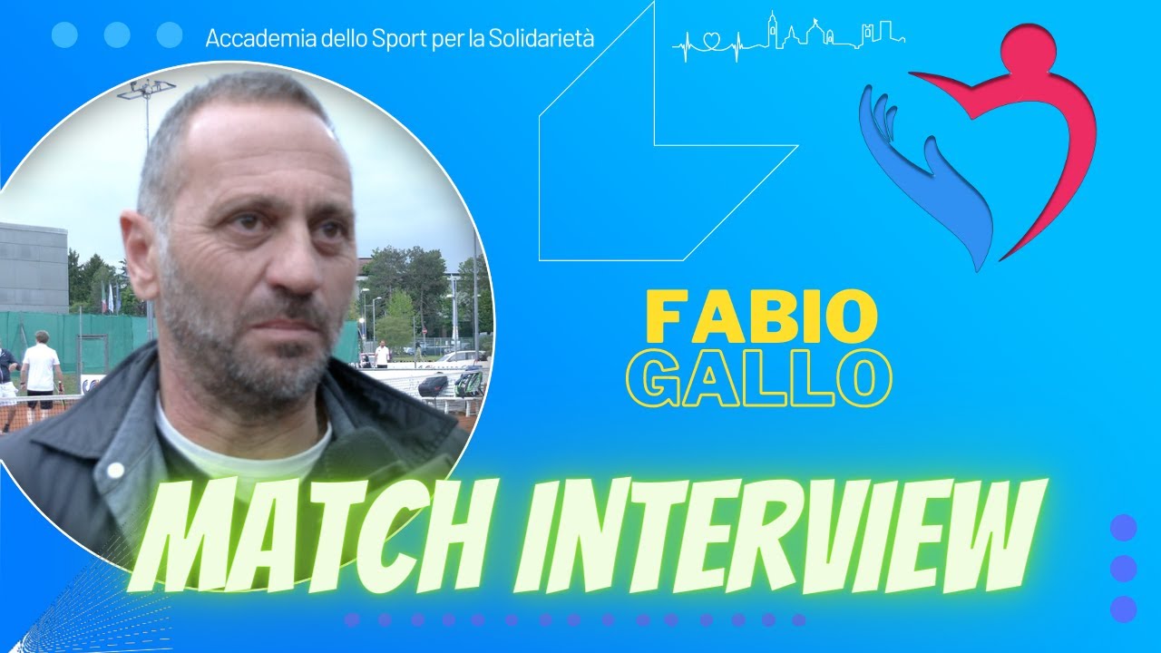 FABIO GALLO "È stata sicuramente un'esperienza formativa..." - YouTube