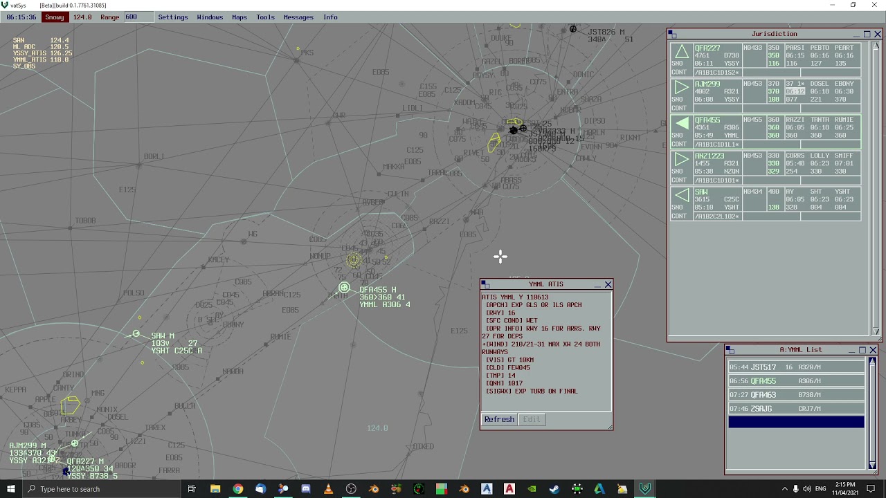 Controlling on Vatpac - like a boss - YouTube