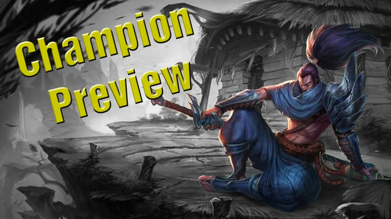 Yasuo the Unforgiven Champion Preview - League of Legends - YouTube