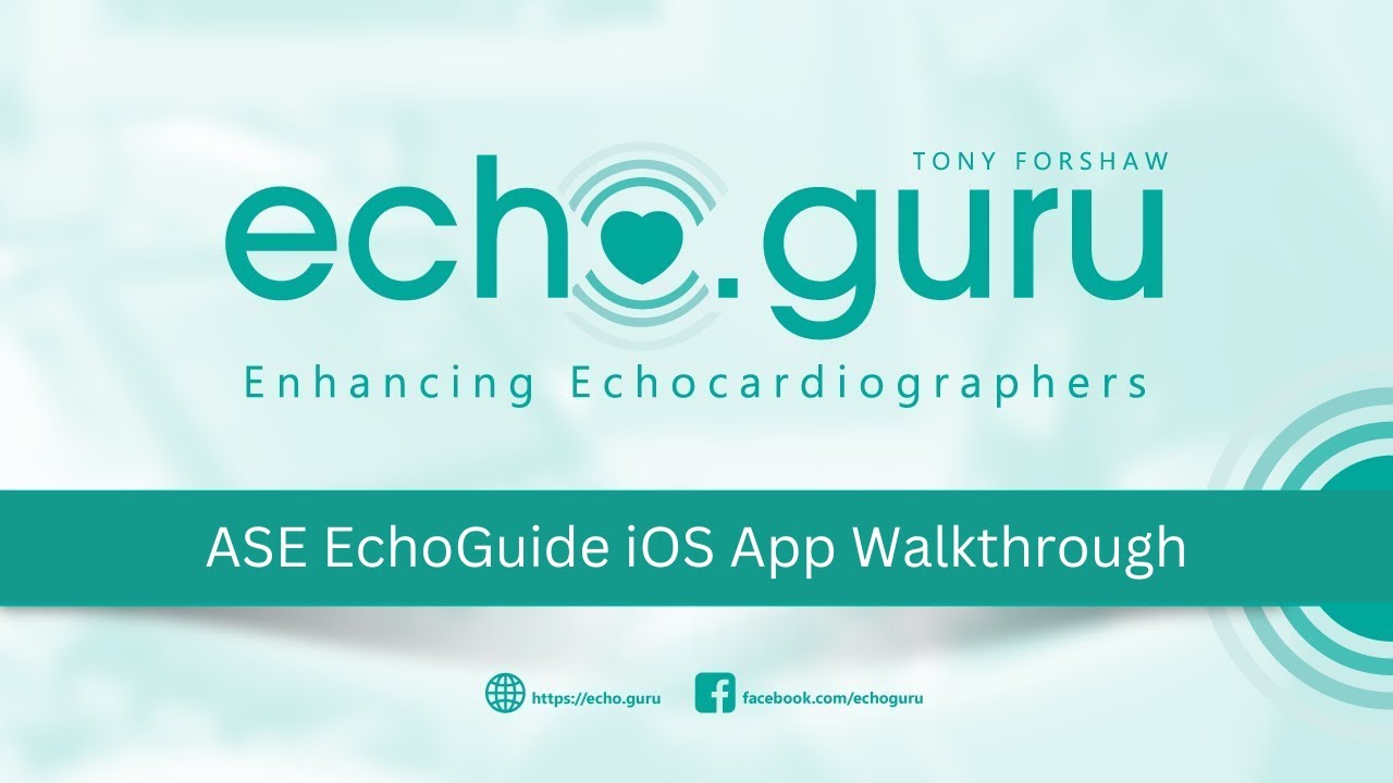 ASE EchoGuide iOS App Walkthrough - YouTube