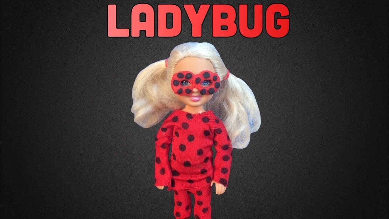 LadyBug Barbie - Tutorial - YouTube
