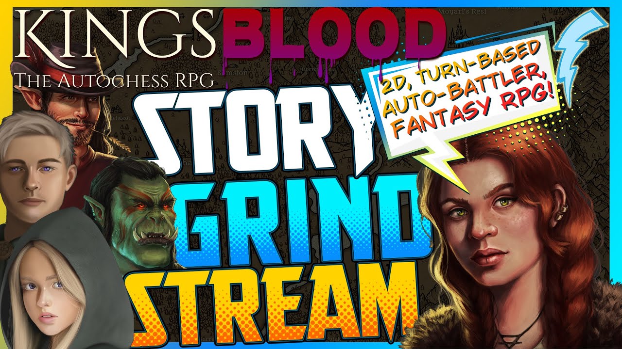 Upcoming 2D + 3D, Turn-based, Auto-Battler Fantasy RPG 『Story Grind ...