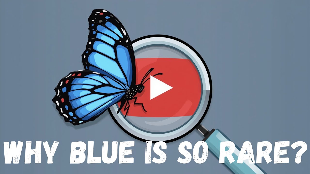 Why Blue Is So Rare in Nature - YouTube