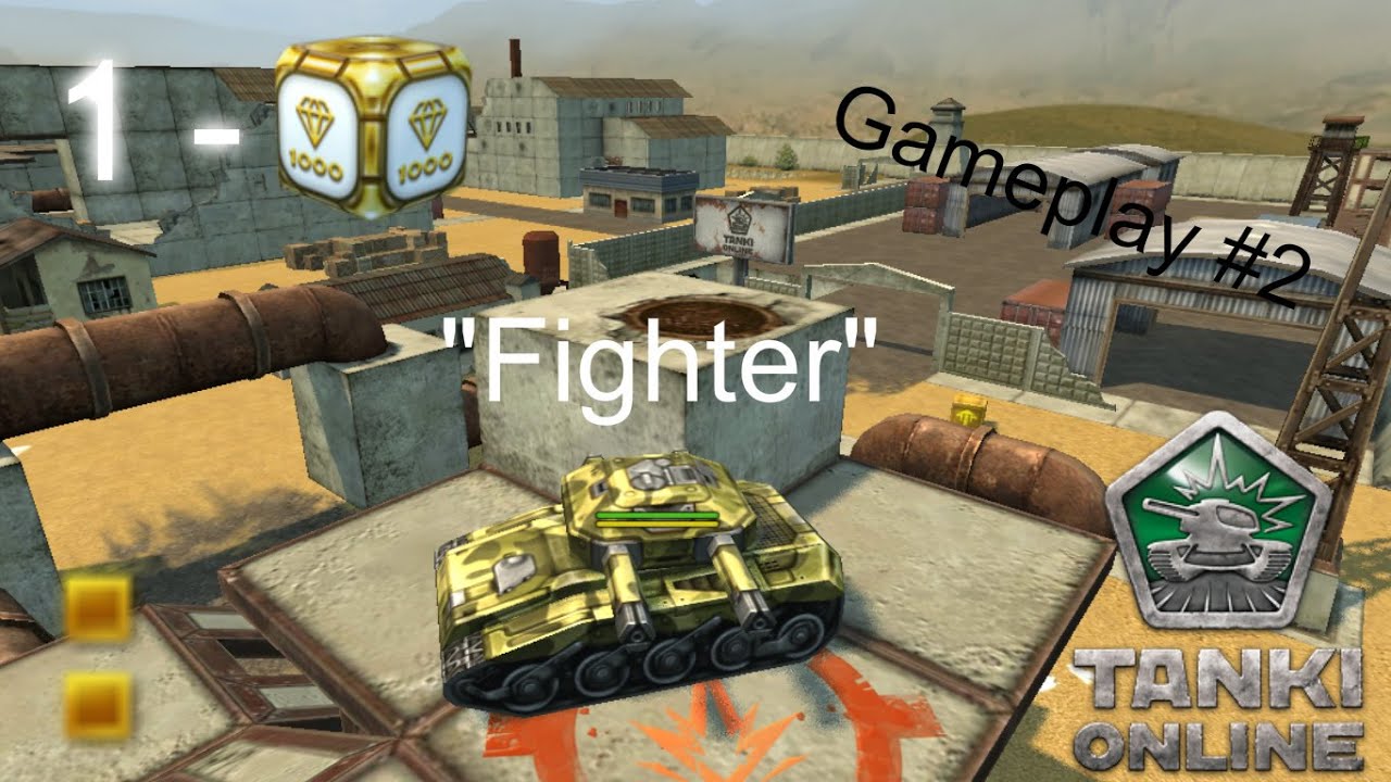 Fighter Kit Tanki Online + Gold box - YouTube