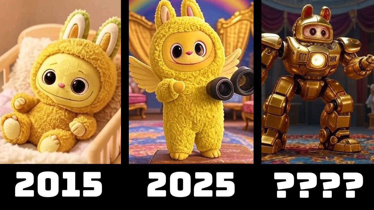 Evolution story of ROYAL GOLDEN LABUBU - YouTube