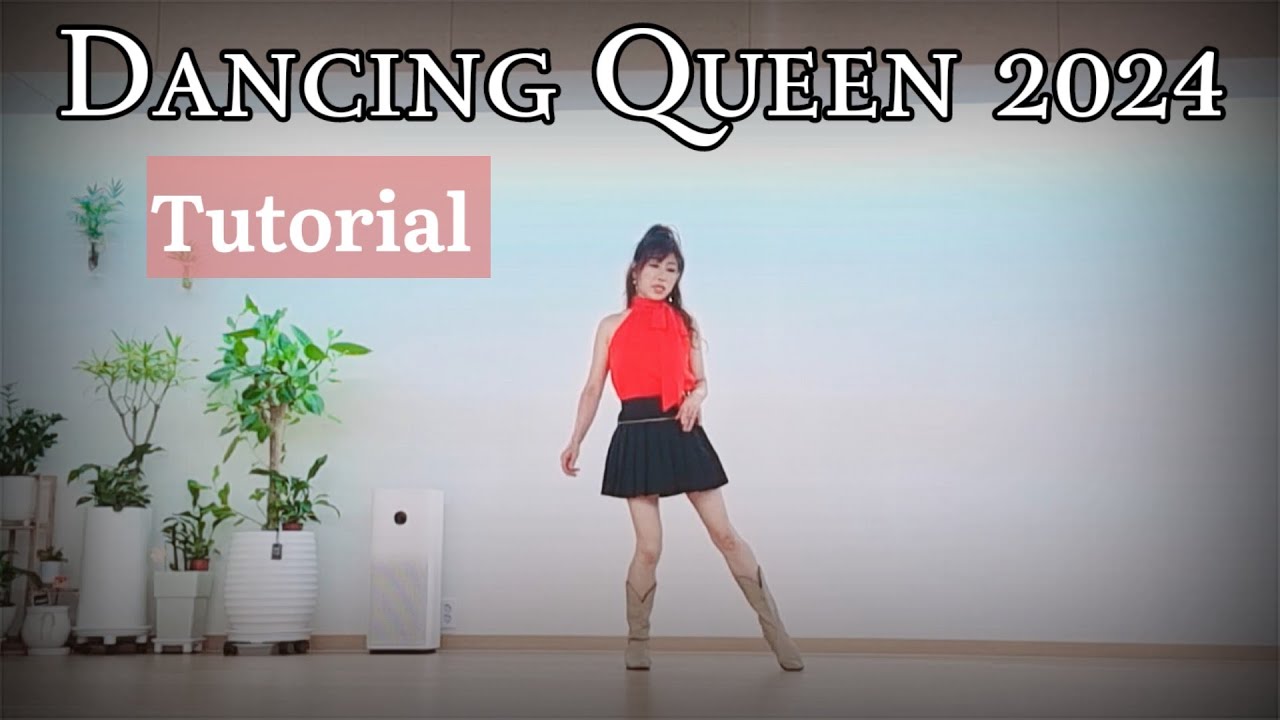 👠Dancing Queen 2024 LineDance/댄싱 퀸 2024 라인댄스/Tutorial/Woeyeonlinedance - YouTube