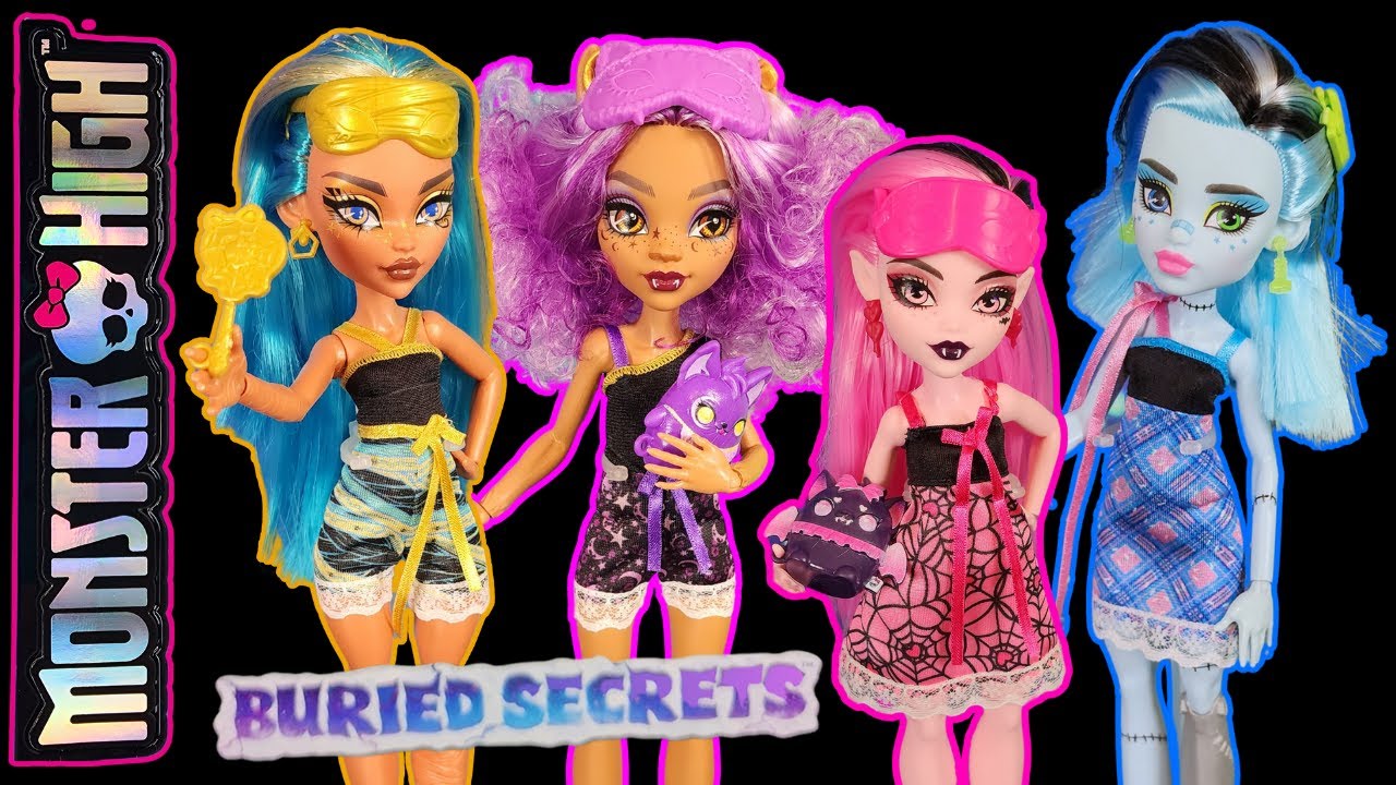 🔎💀How to Find the Monster High Buried Secrets Doll You Want! All 4 ...
