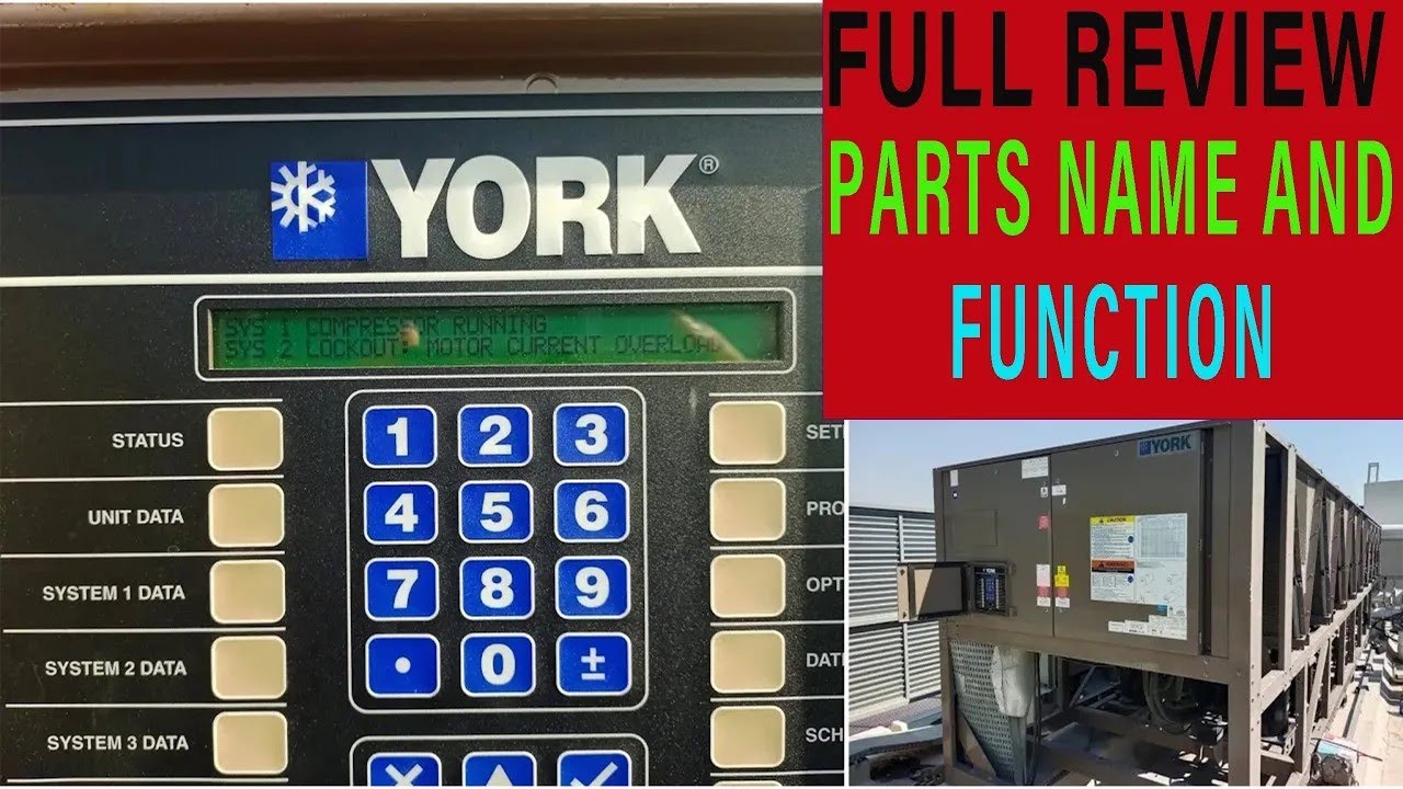 York YVAA VSD Chiller. Control Review, Control Board, IGBT , VSD LOGIC ...