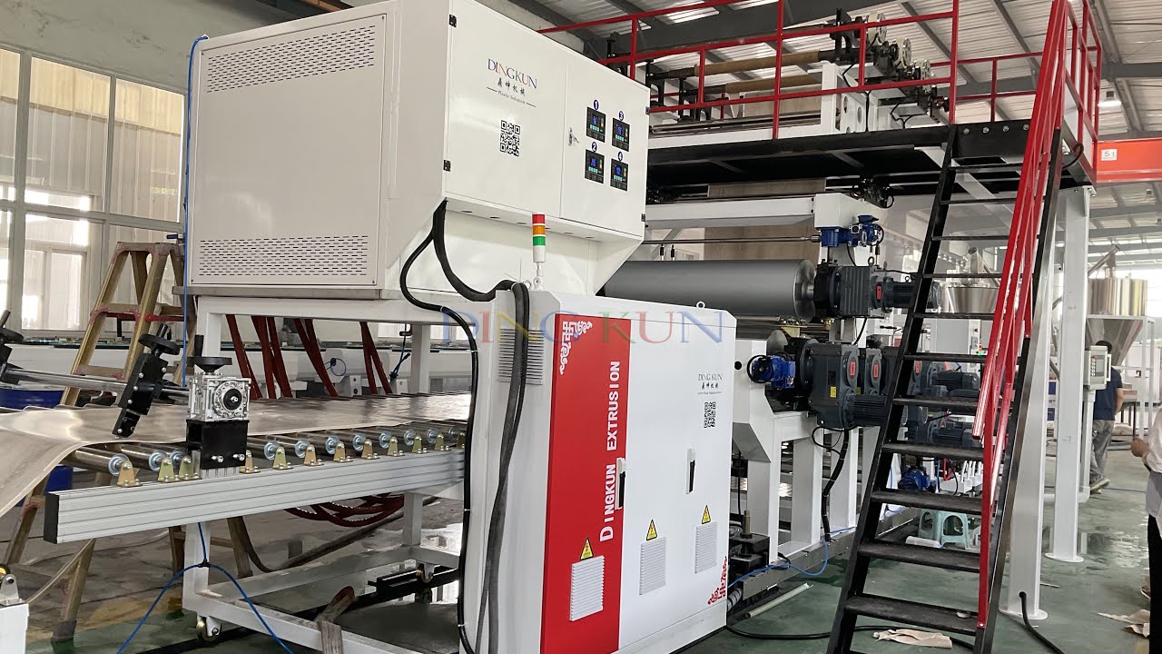 LVT Floor Making Extrusion Production Machine with factory price - Top ...