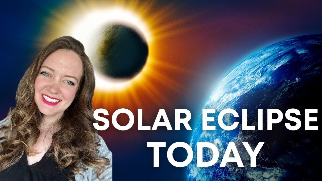 Solar Eclipse TODAY, MASSIVE Neptune Transit Tomorrow--analysis and ...