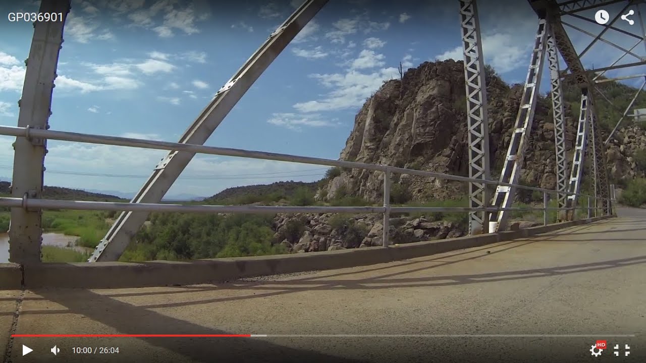 Salt River Reservoir Diversion Dam Bridge, Roosevelt, AZ SR 188 to SR ...