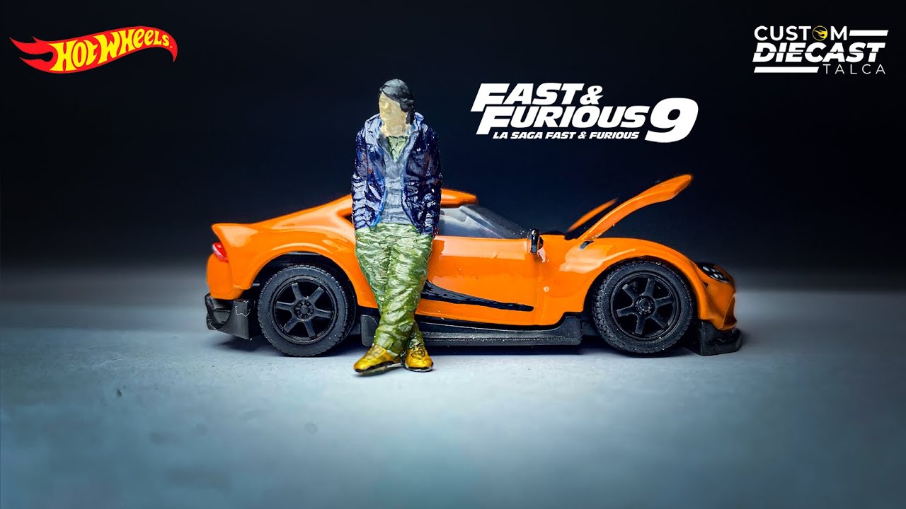 🔥Custom Hot Wheels Toyota GR Supra Han Fast & Furious 9🔥 - YouTube