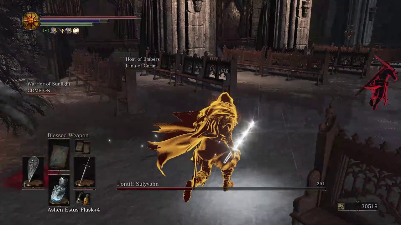 Dark Souls 3 Dark Spirit Entered the Boss Room - YouTube
