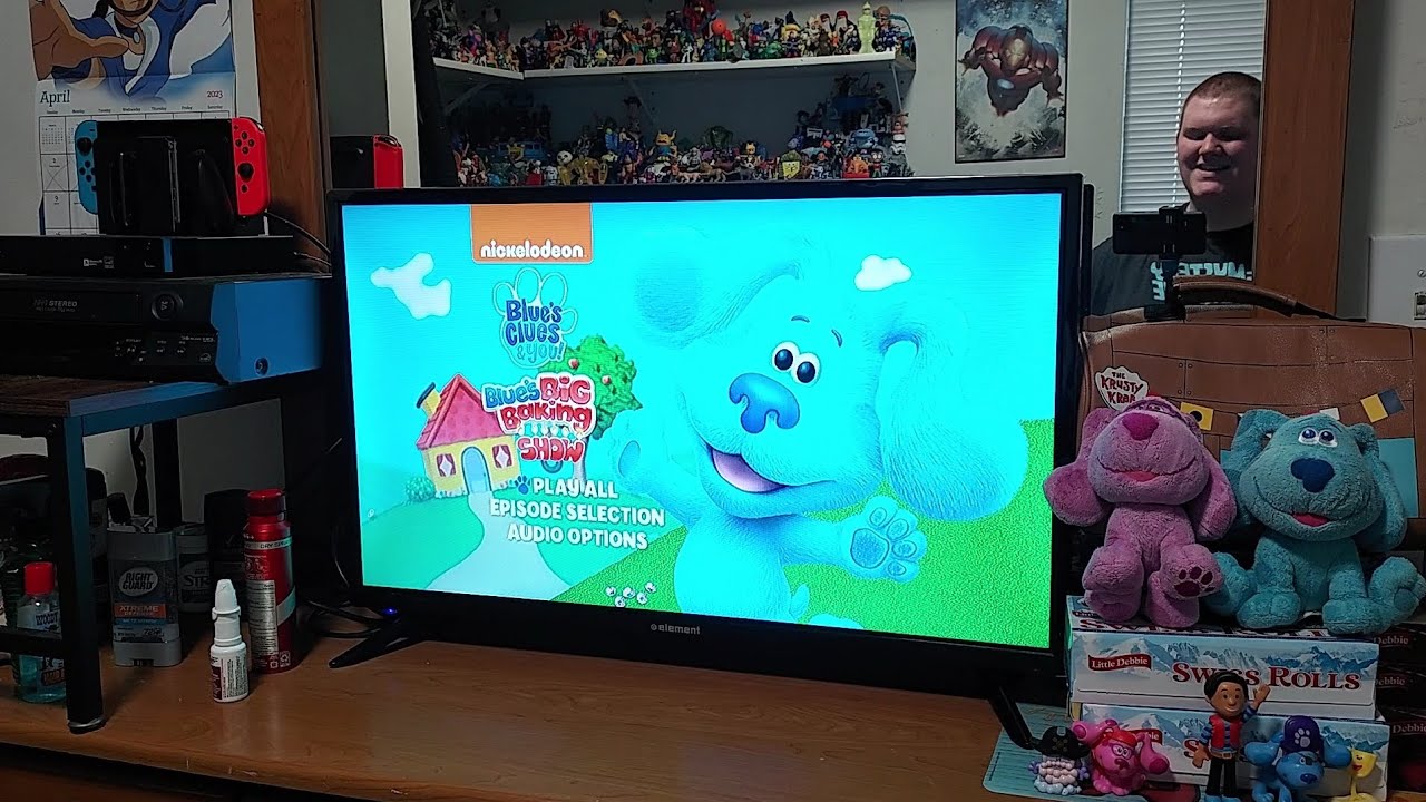 Opening/Menu Walkthrough Of Blue's Clues & You: Blue's Big Baking Show ...