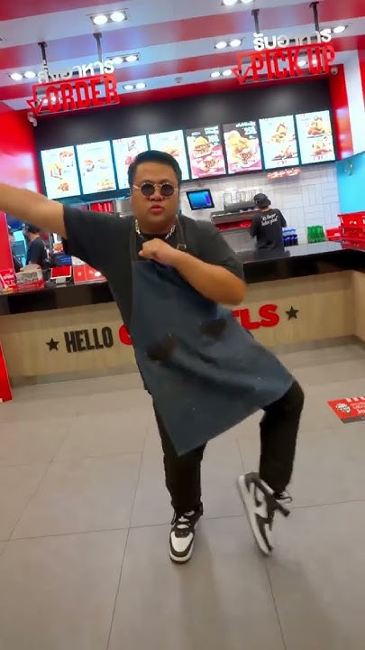 KFC Dancing #bankii #dancer #trending - YouTube