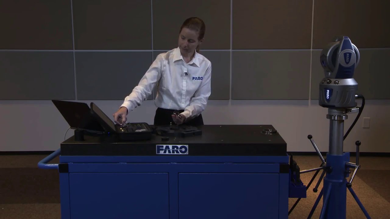Target Tooling Kit en el FARO Laser Tracker - YouTube