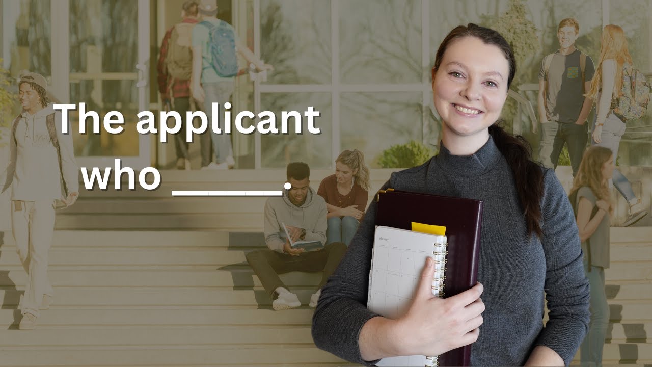 How to Write a Memorable College Essay (with example) - YouTube