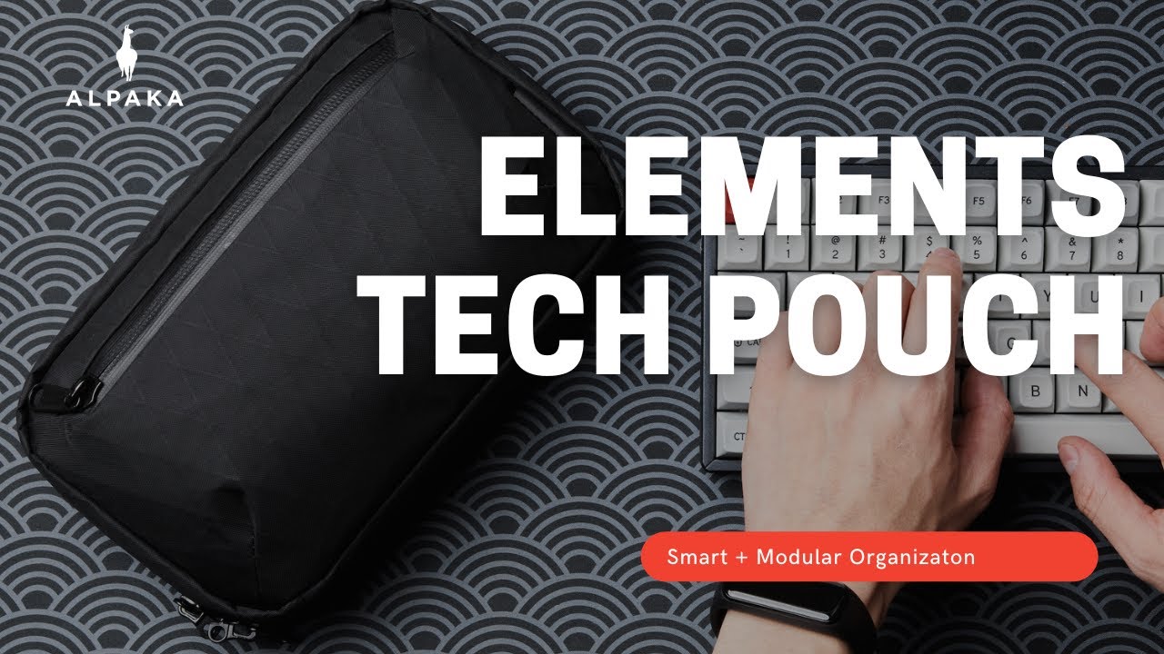 Elements Tech Pouch Sling Bag Has Lots of Space for Organizing Your EDC