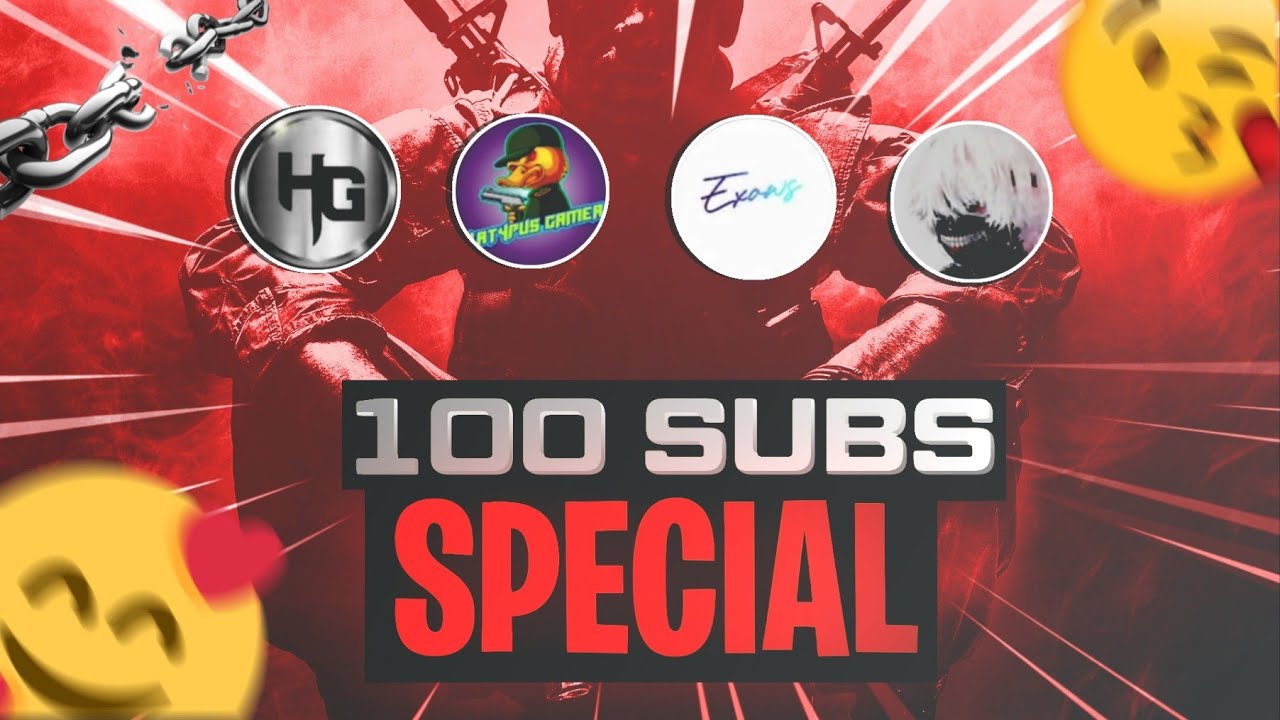 100 SUBS CREDITS - YouTube