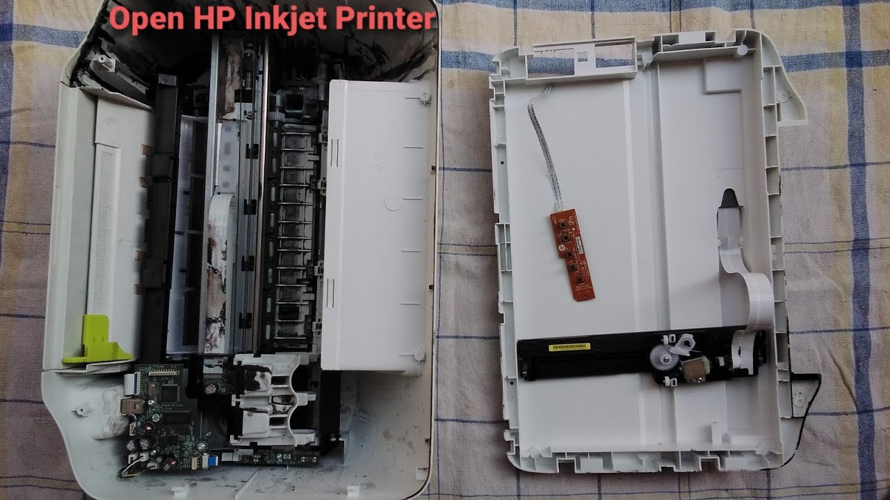 What Inside in this Printer? Opening HP Deskjet Printer 🖨 - YouTube