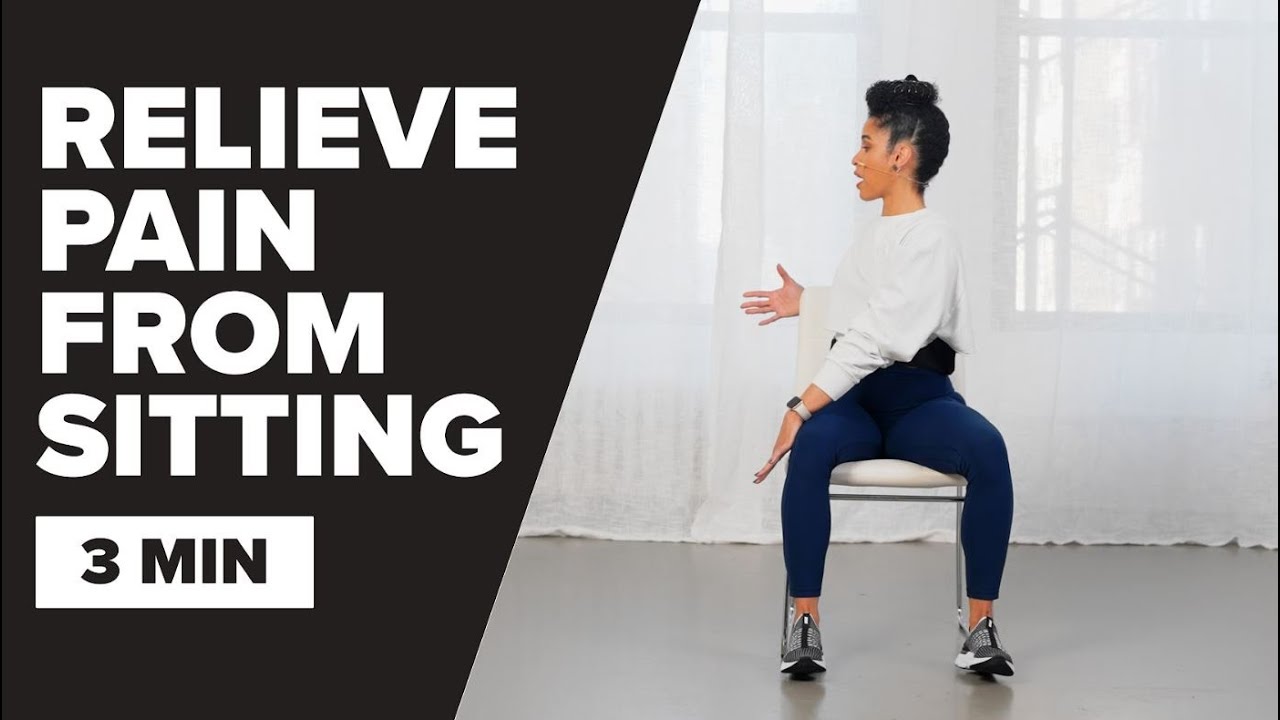Relieve Tightness and Discomfort from Sitting - YouTube