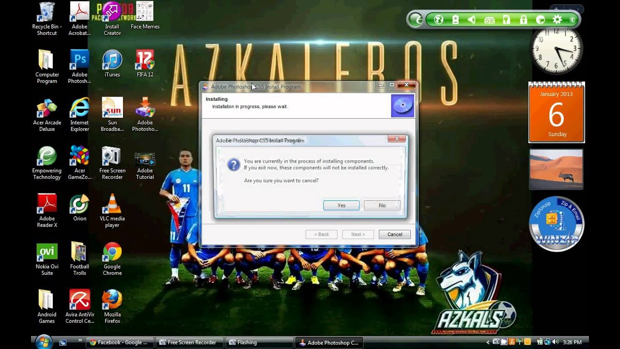 Adobe Photoshop CS5 Free Download and Tutorial - YouTube