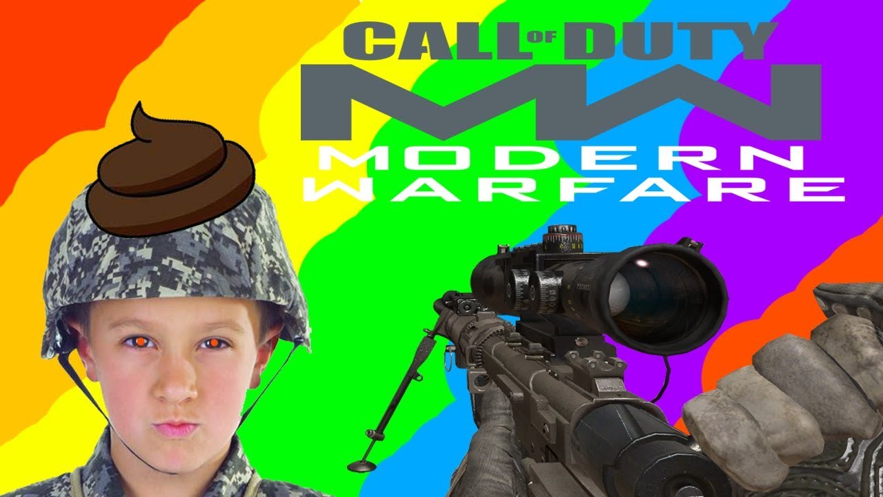 SH*TTING ON KIDS IN SNIPER 3v3 | MODERN WARFARE - YouTube