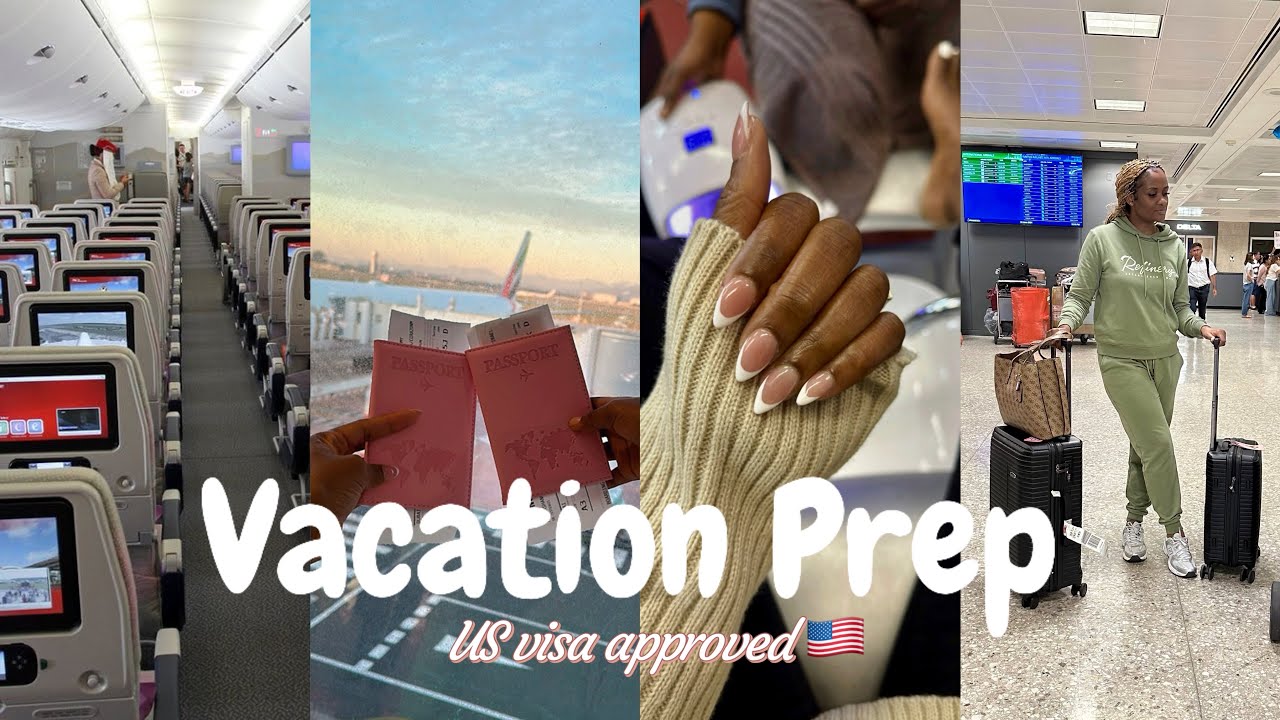 My Us Visa Is Approved🇺🇸 Come Collect My Visa With Me Vacation Prep