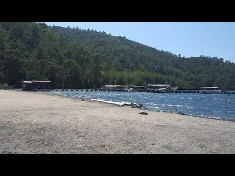 Gökova körfezinde deniz, rüzgar ve huzur