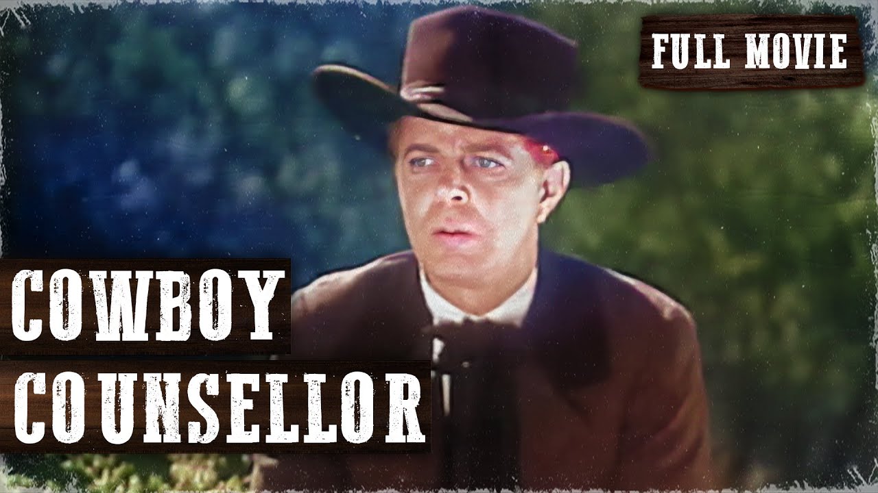 COWBOY COUNSELLOR | Hoot Gibson | Full Western Movie | English | Free ...