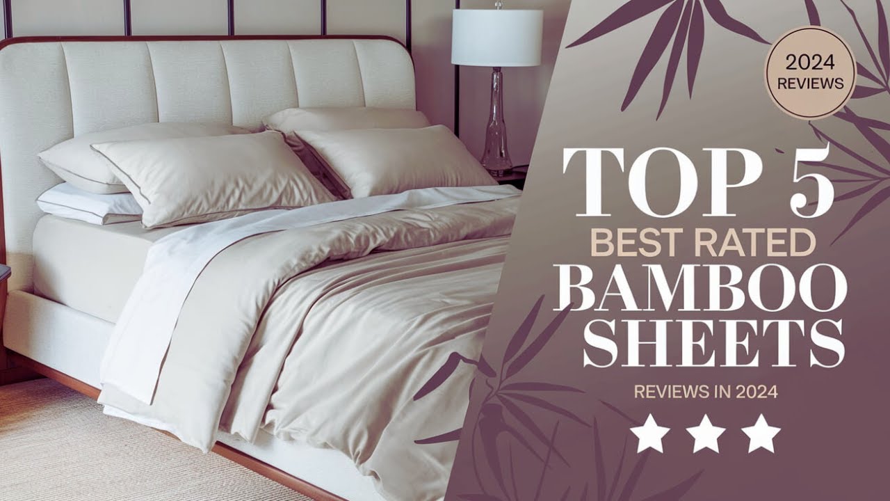 Top 5 Best Rated Bamboo Sheets Reviews in 2024 - YouTube