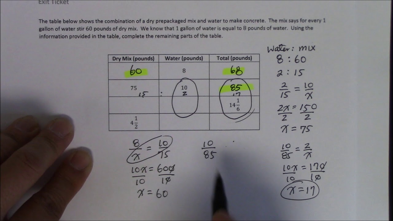 Solve Ratio Problems Extended Version YouTube
