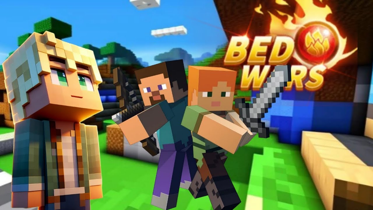 Playing bedwars the first time. - YouTube