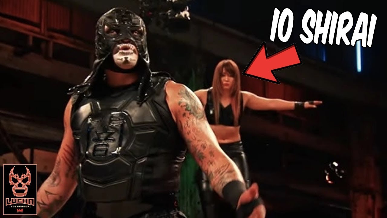 IYO SKY (Hitokiri) Vs Pentagon Dark Lucha Underground SuperCut - YouTube