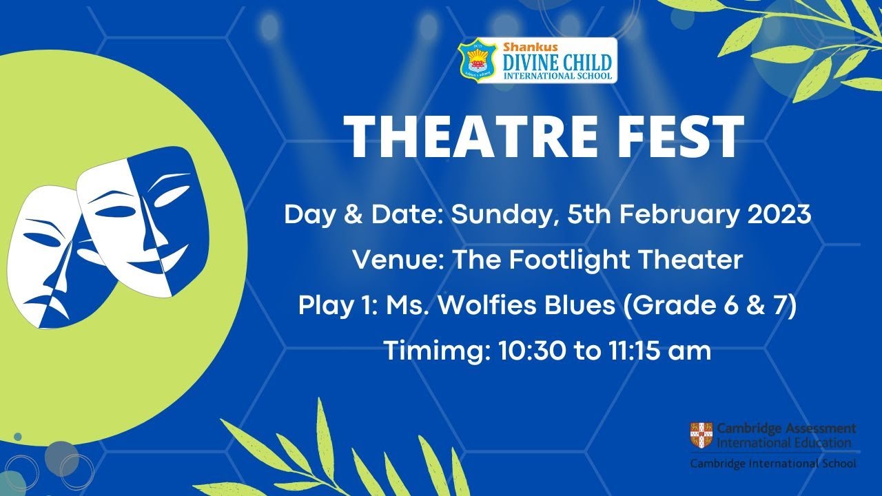 Theater Fest_Play 1_Ms Wolfies Blues (Grade 6 & 7) - YouTube
