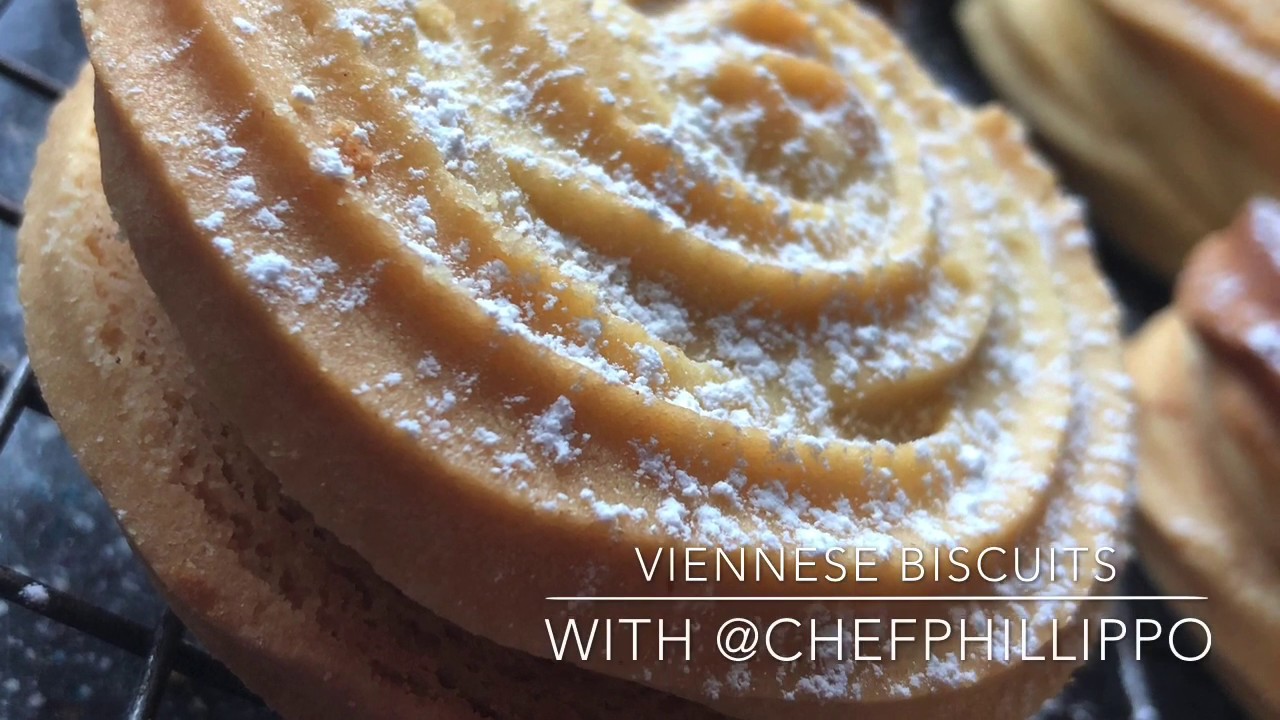 Viennese biscuits with CHEFPHILLIPPO - YouTube