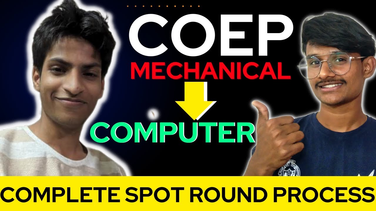 Complete Video about SPOT ROUND | How did he get into COEP CS in SPOT ...