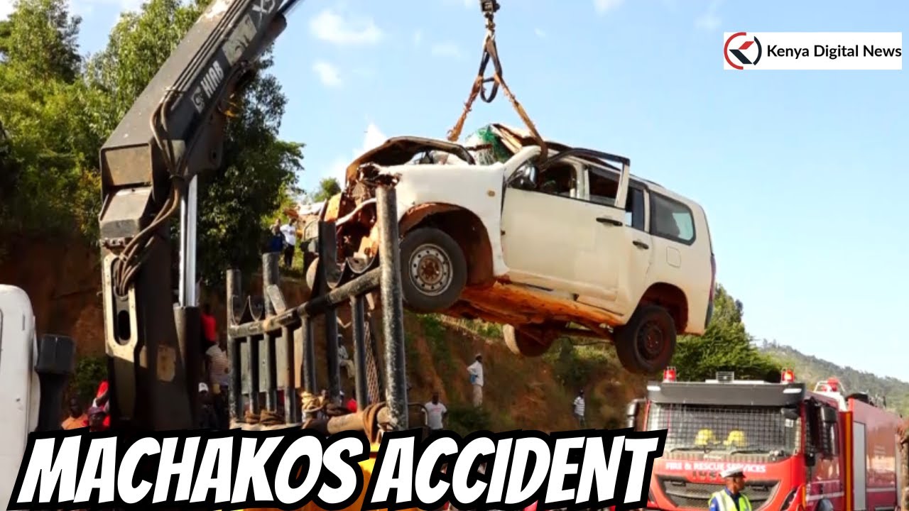 SAD!! Machakos Accident Leaves 2 Dead in a Head on Collision Between a ...