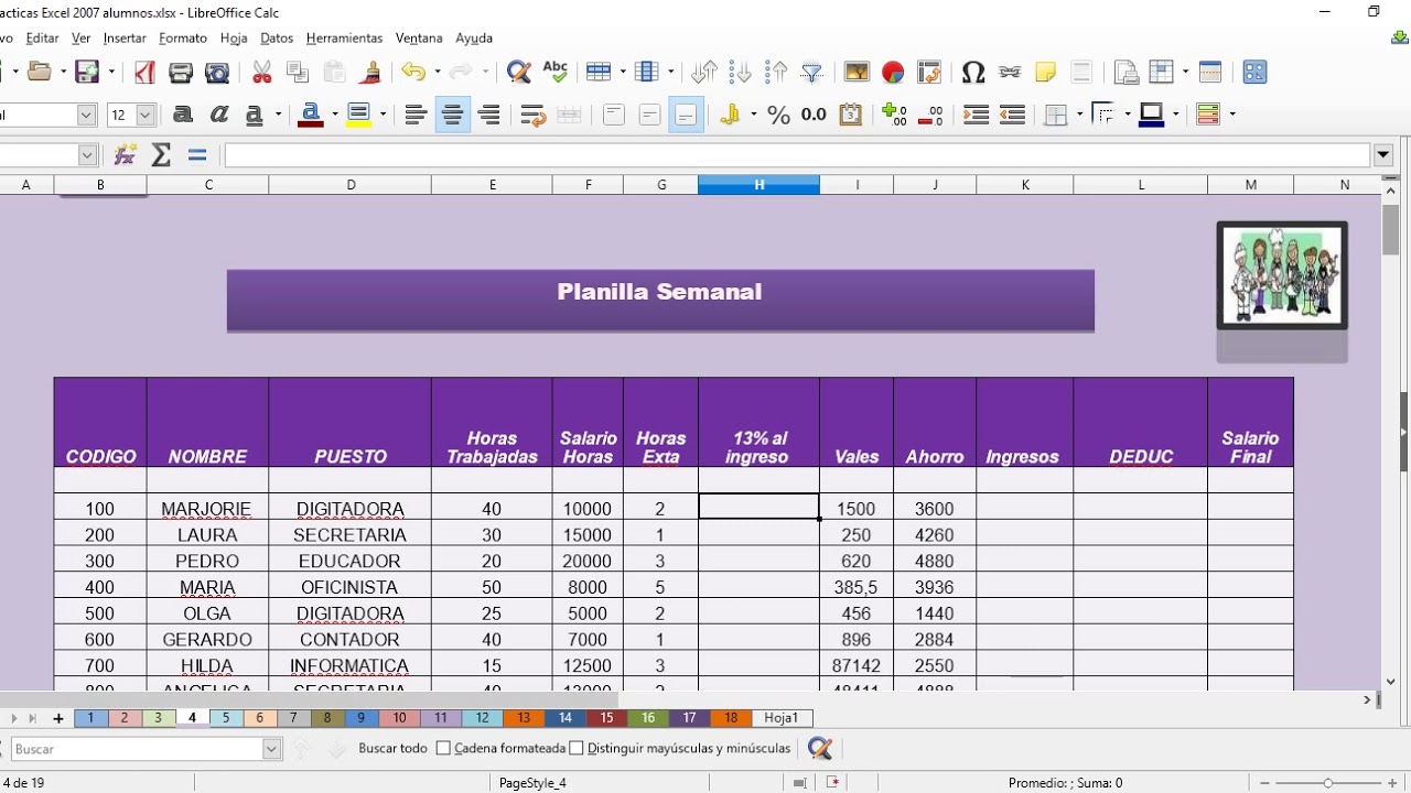 Explicación de practicas de excel-Decimo - YouTube