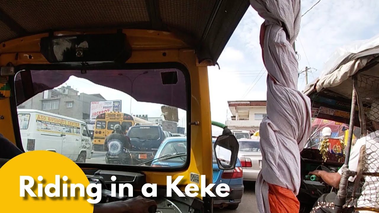 Monrovia Liberia 2022 - Riding in a Keke from Vai Town to Freeport ...