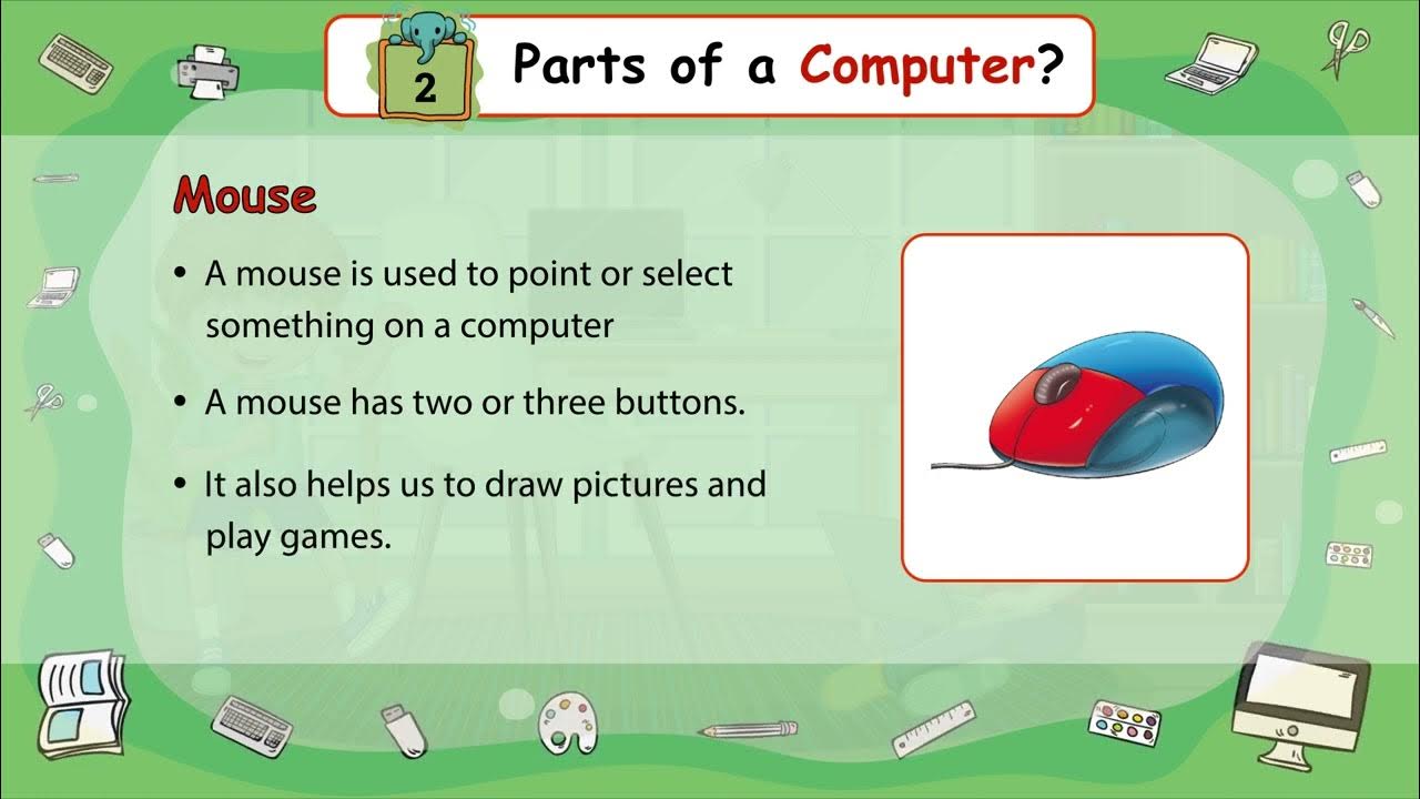 Genius Gems Books Computer Class 1 Chapter 2 - YouTube