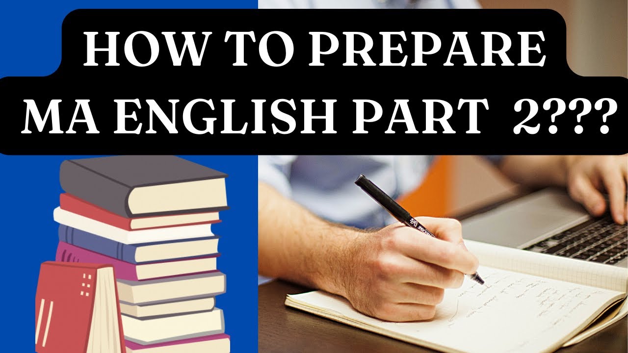 HOW TO PREPARE MA ENGLISH PART 2| COMPLETE GUIDANCE|BEST PREPARATION ...