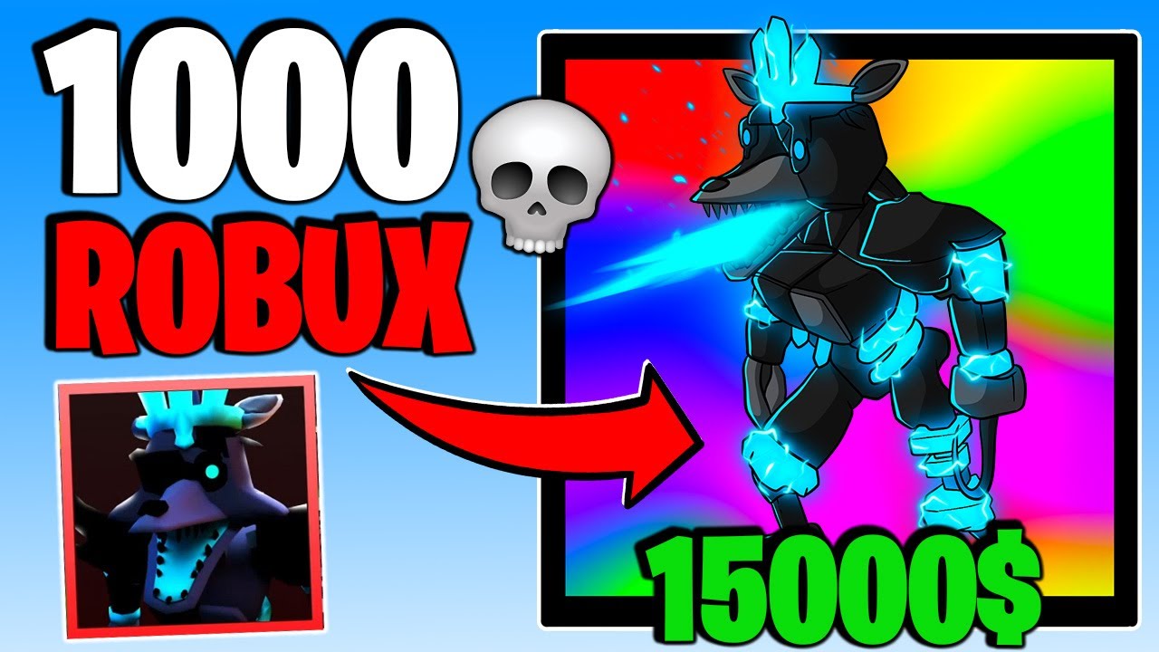 ICH HABE 1000 ROBUX für ABYSSAL FOXY AUSGEGEBEN (FNAF TD Roblox) - YouTube