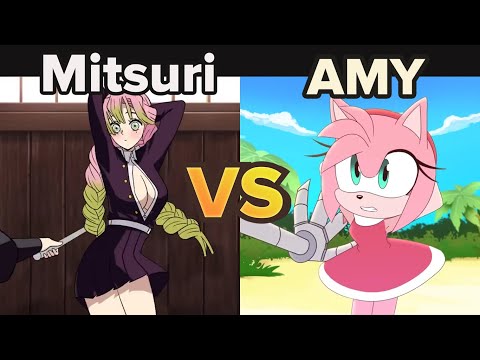 Zero Two Dodging Meme | Mitsuri VS Amy