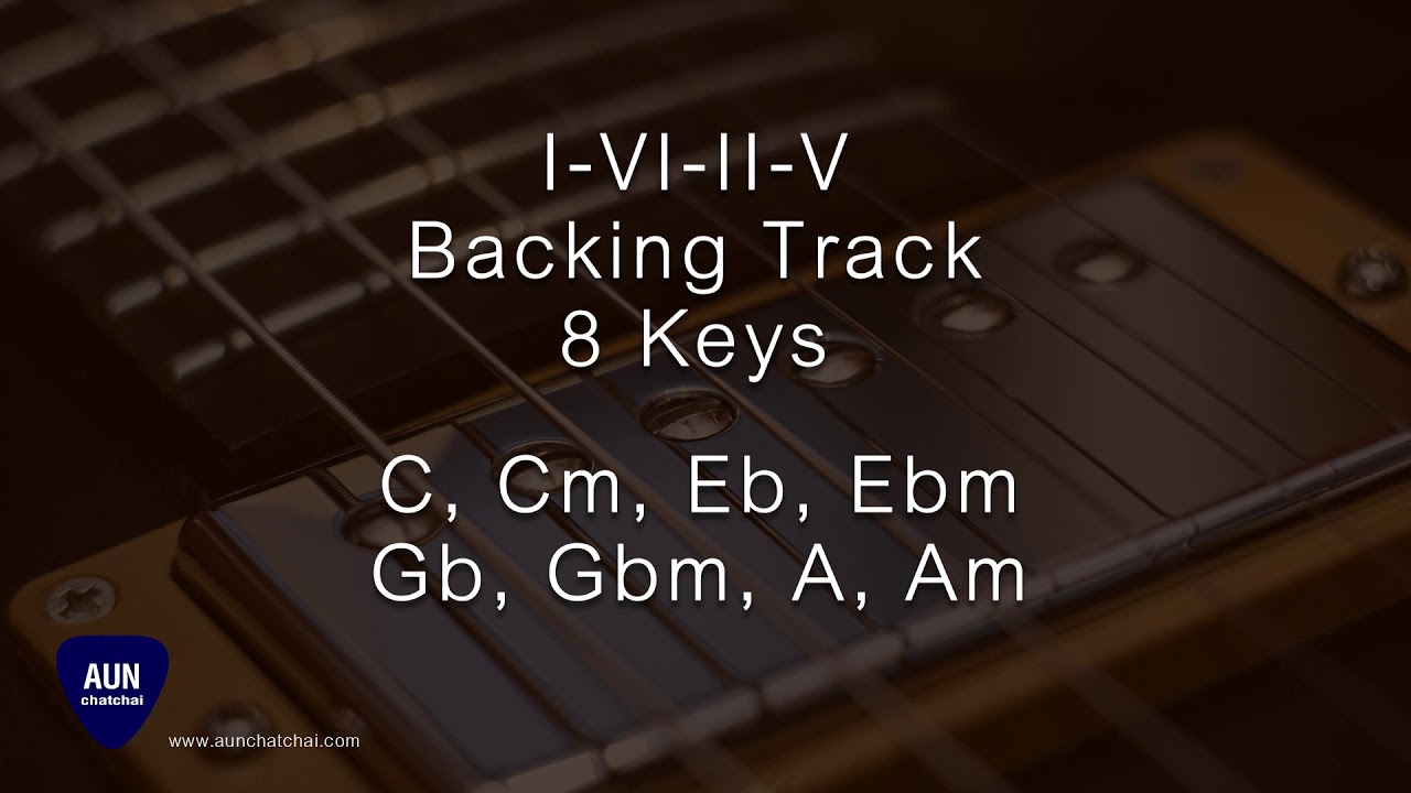 I-VI-II-V 8 Key Backing Track - YouTube